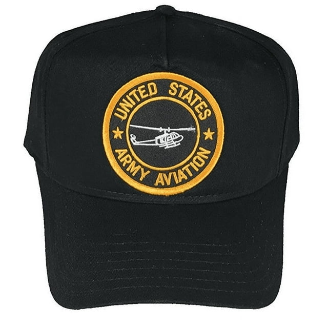 UNITED STATES ARMY AVIATION HAT CAP HUEY UH-1 HELICOPTER FORT RUCKER ...