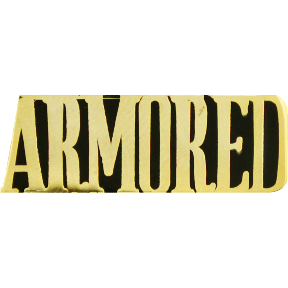 U.S Army "ARMORED" Scripted Pin - Officially Licensed Originals ...
