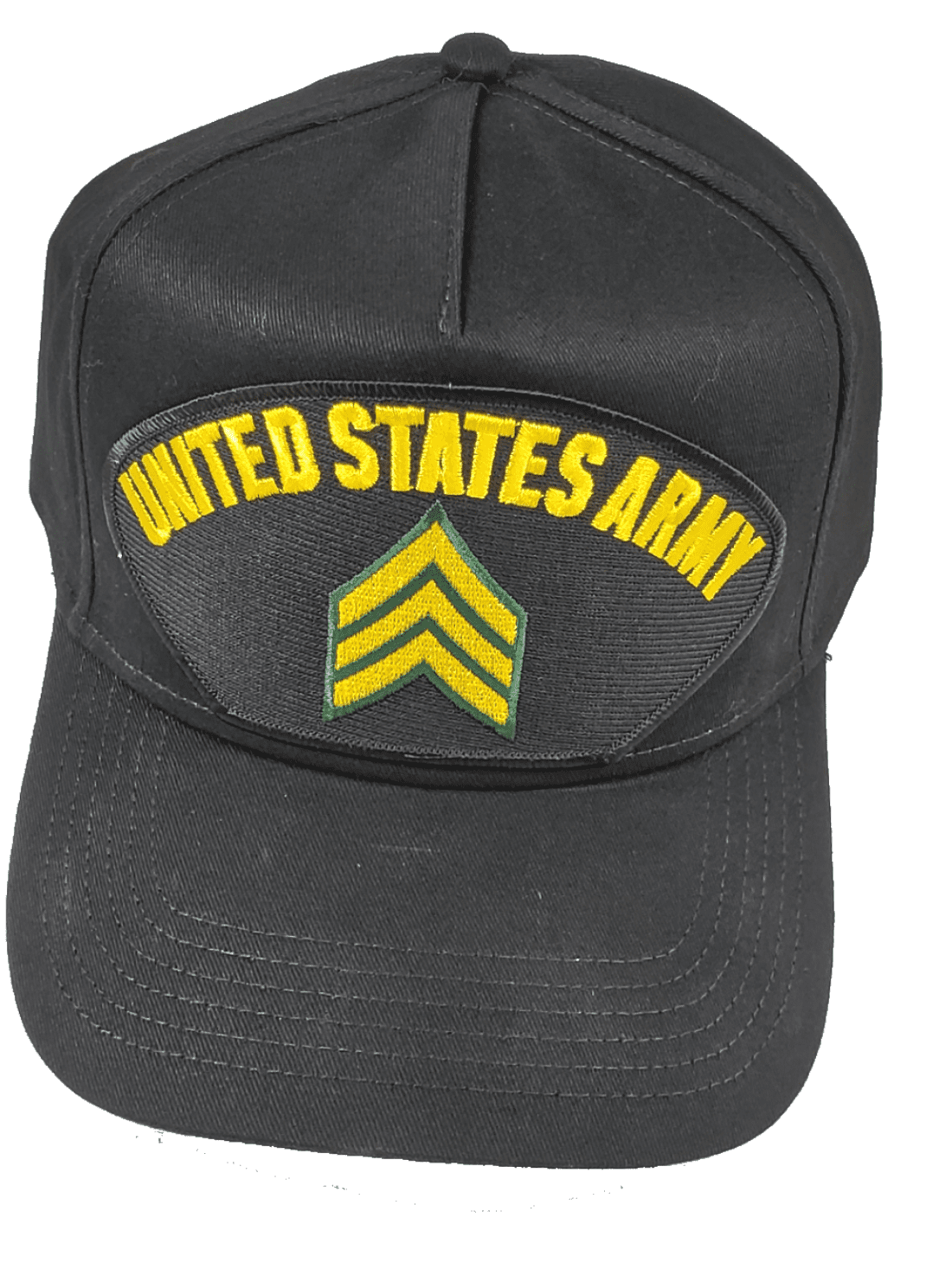 UNITED STATES ARMY SERGEANT HAT - BLACK - Veteran Owned Business ...