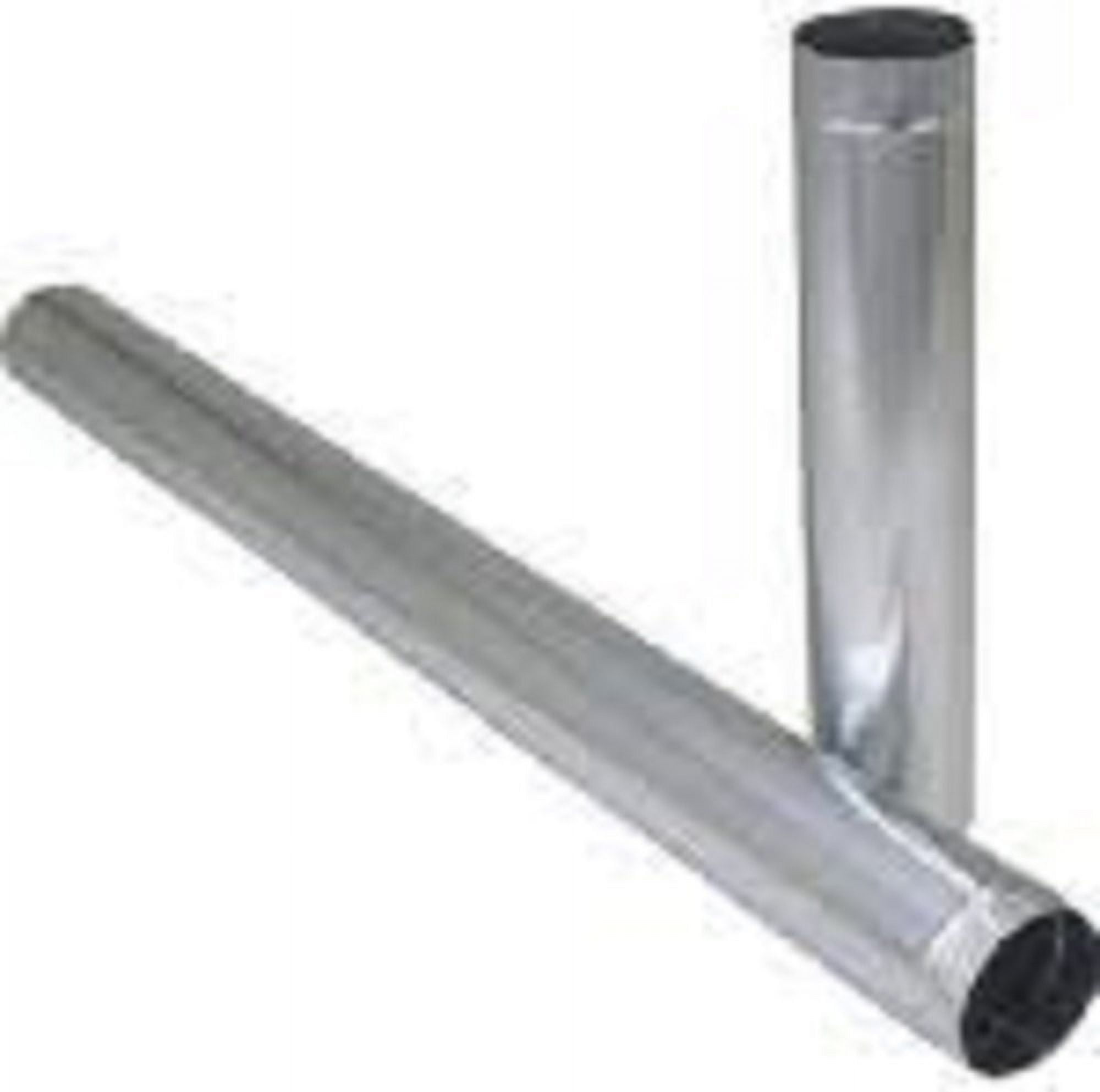 UNITED STATES HDW GV0412 8" x 60" 28GA Furnace Pipe - Walmart.com