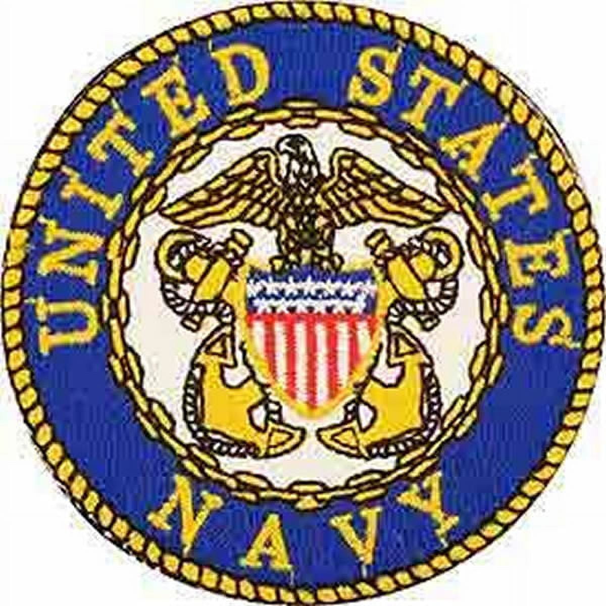 UNITED STATES NAVY OFFICIAL SEAL Patch - Color - Veteran Owned Business ...