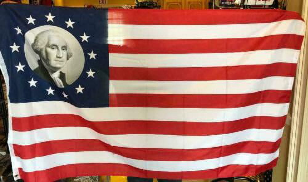 UNITED STATES PRESIDENT GEORGE WASHINGTON CAMPAIGN FLAG 3X5 AMERICAN ...