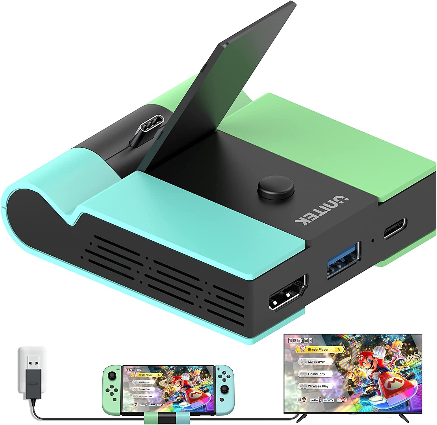 UNITEK Switch Docking Station, Mini Portable Switch Dock for TV with ...