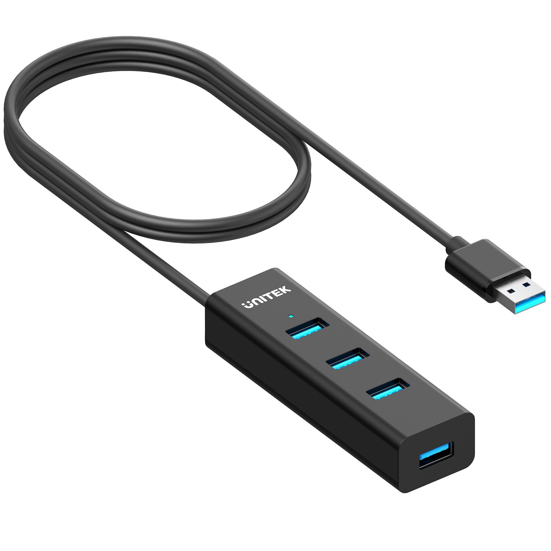 UNITEK USB A Hub 4 Ports, Powered USB 3.0 Charging Port Compatible for ...