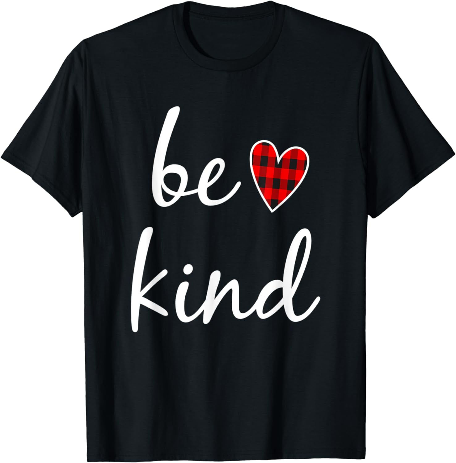 UNITY DAY Shirt Plaid Buffalo Heart Anti Bullying Be Kind T-Shirt ...