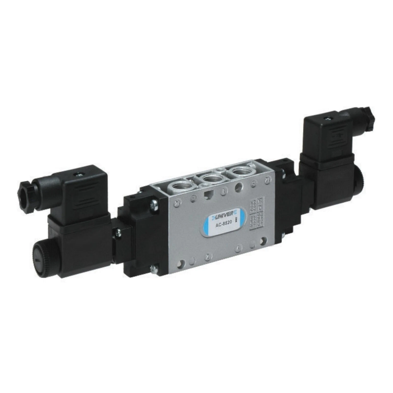 UNIVER AC 5/2 Double Impulse Actuated Pneumatic Threaded Valve G1/4 ...