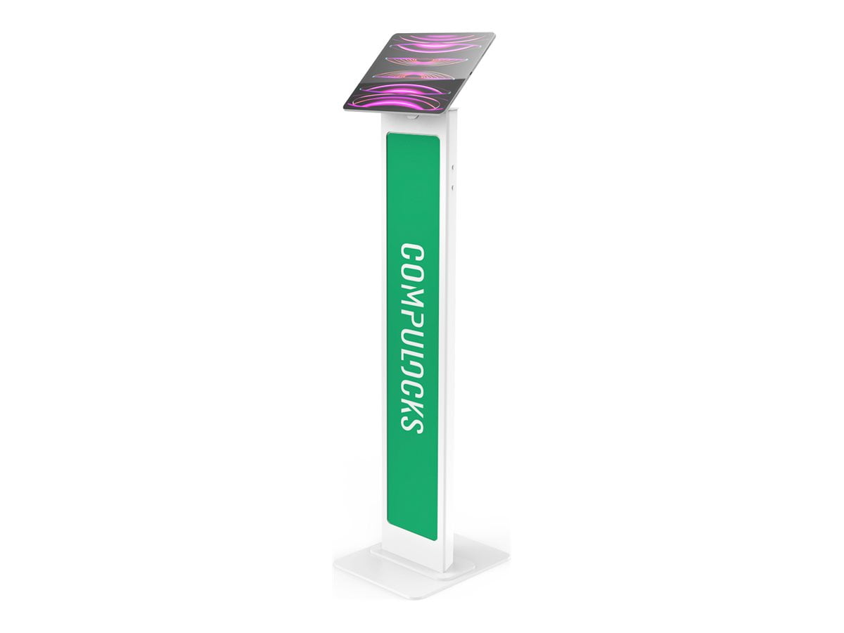 UNIVERSAL INVISIBLE MOUNT BRANDABLE FLOOR STAND WHITE - Walmart.com