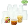 UNIWELL 50Pack Containers with Lids,Food Storage Containers with Lids ...