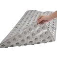UNIWELL Bathtub Mat with Suction Cups , 40*16inch Non Slip PVC Shower ...