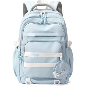 Lvelia Lightweight School Backpack for Boys, Blue Kids' Book Bag ...