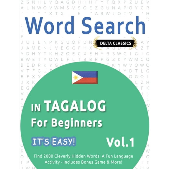 Word Search in Tagalog for Beginners - It's Easy! Vol.1 - Delta ...