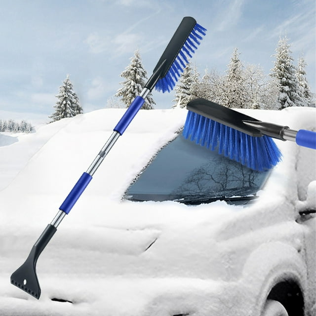 UNLLLL 2-in-1 Snow Brush and Ice Scraper, Winter Snow Brush Snow ...