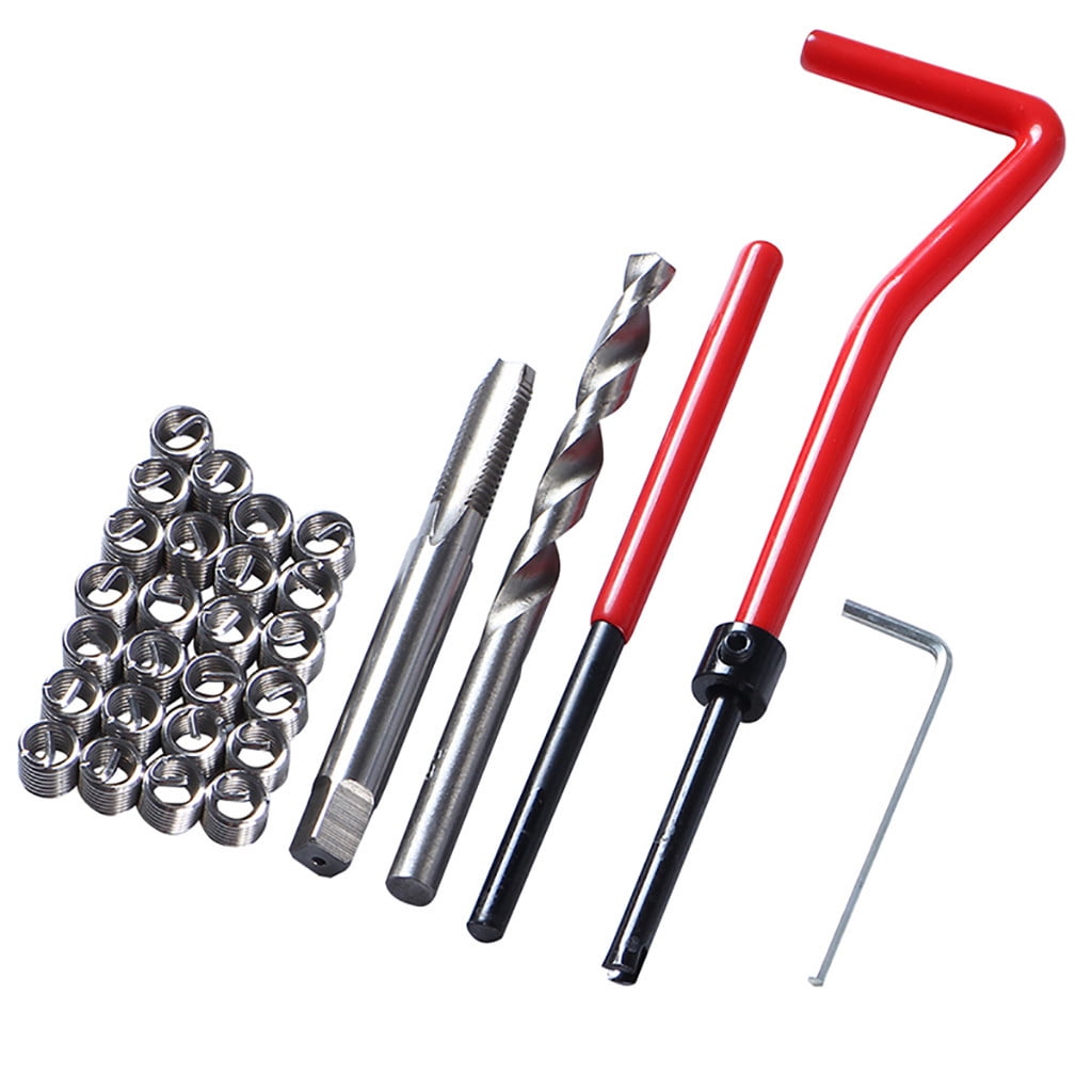 UNLLLL 30x Metric Thread Repair Insert Kit M5 M6 M8 Car Pro Coil Tool ...