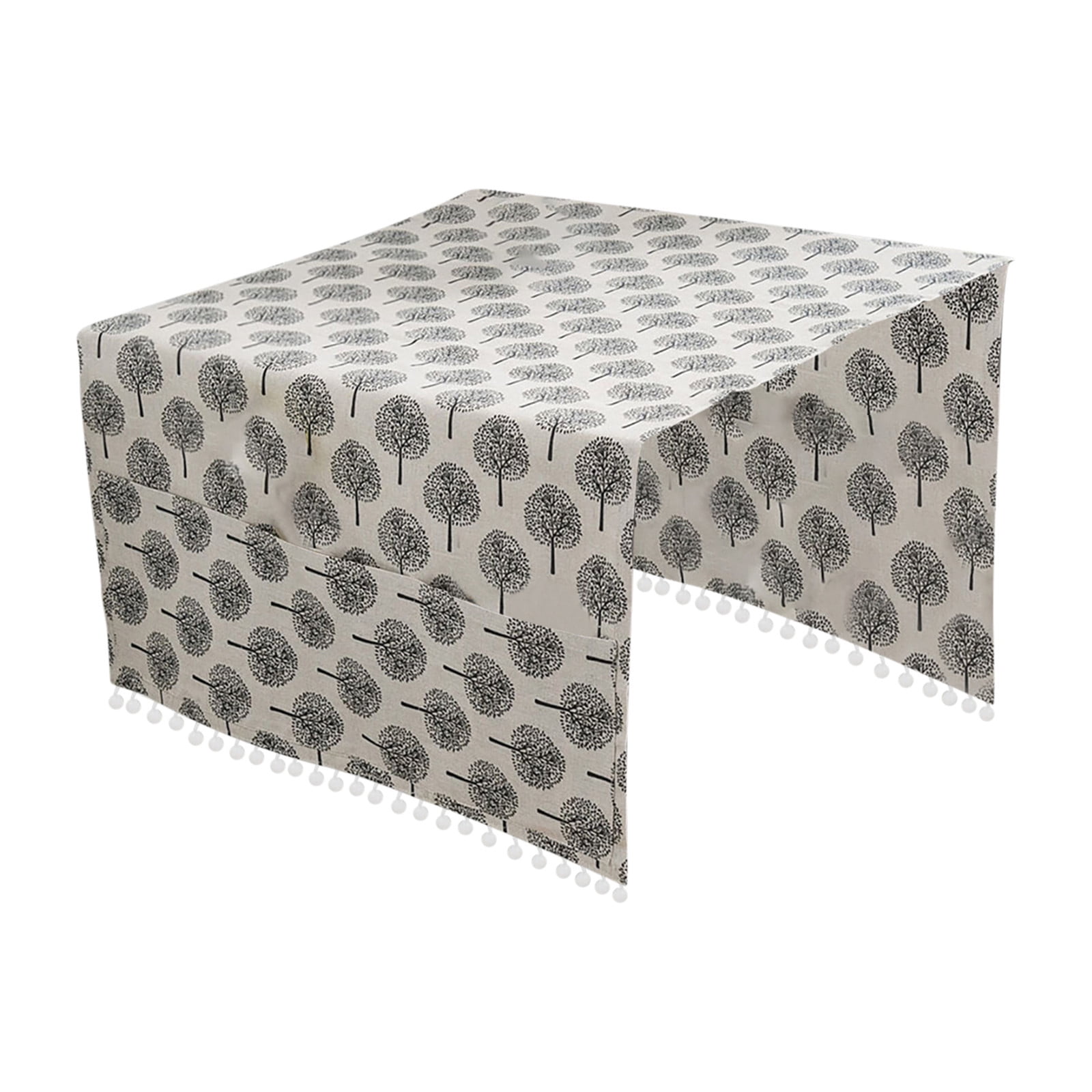 UNLLLL Bohemian Mediterranean Style Refrigerator Cover Cloth, Single ...