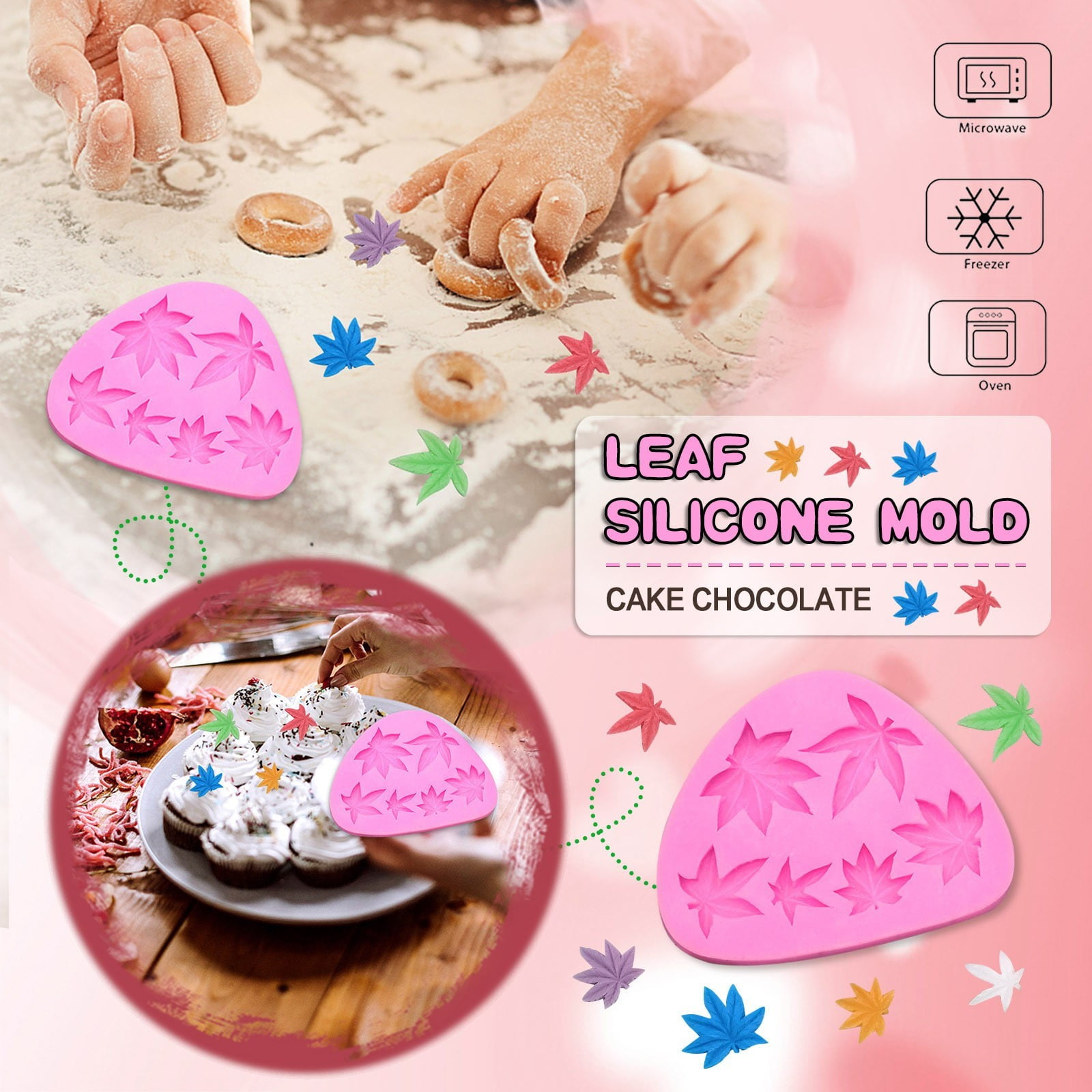 UNLLLL New Creative Baking Fondant Chocolate Epoxy Plaster, for Cake ...