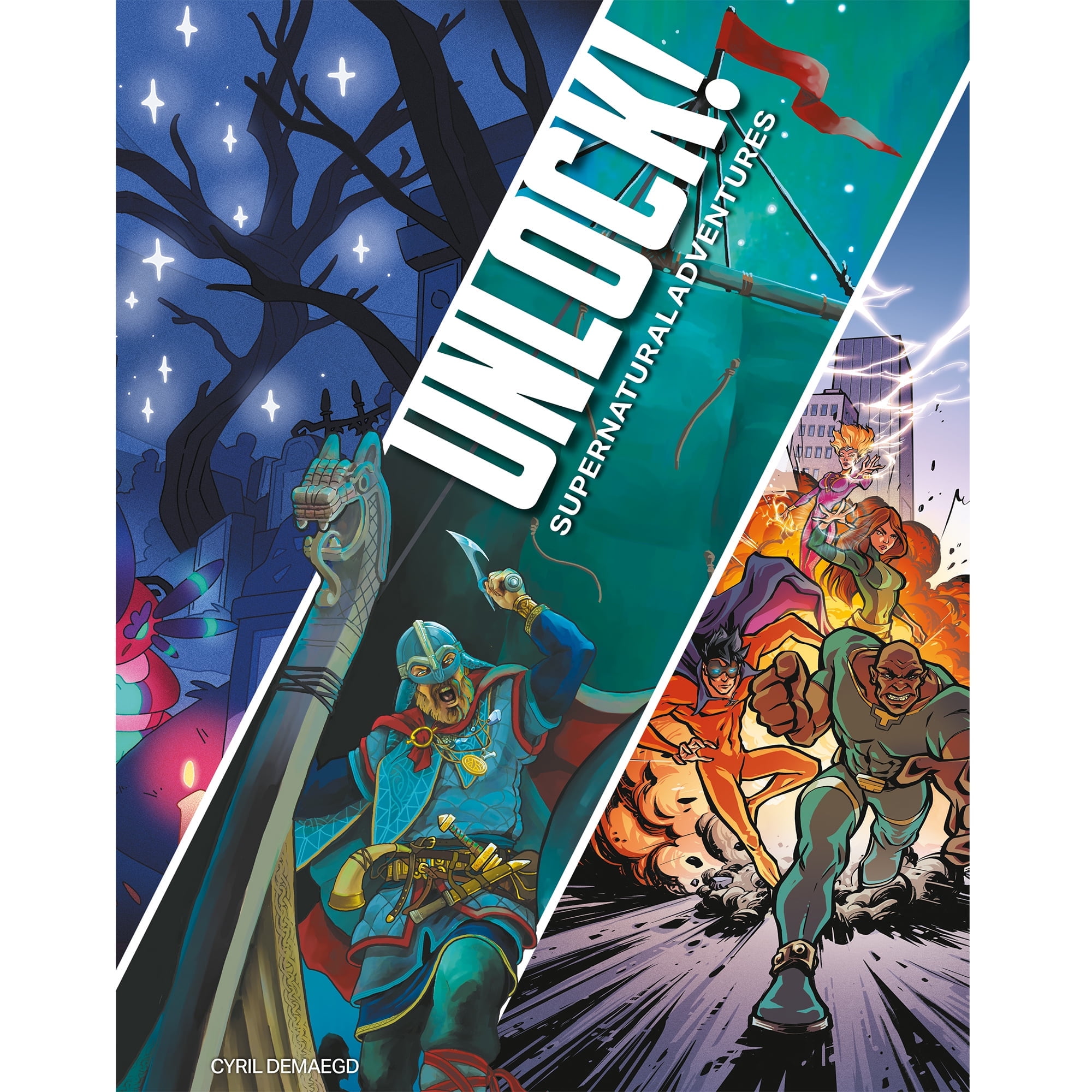 UNLOCK! Supernatural Adventures by Space Cowboys Board Game - Walmart.com