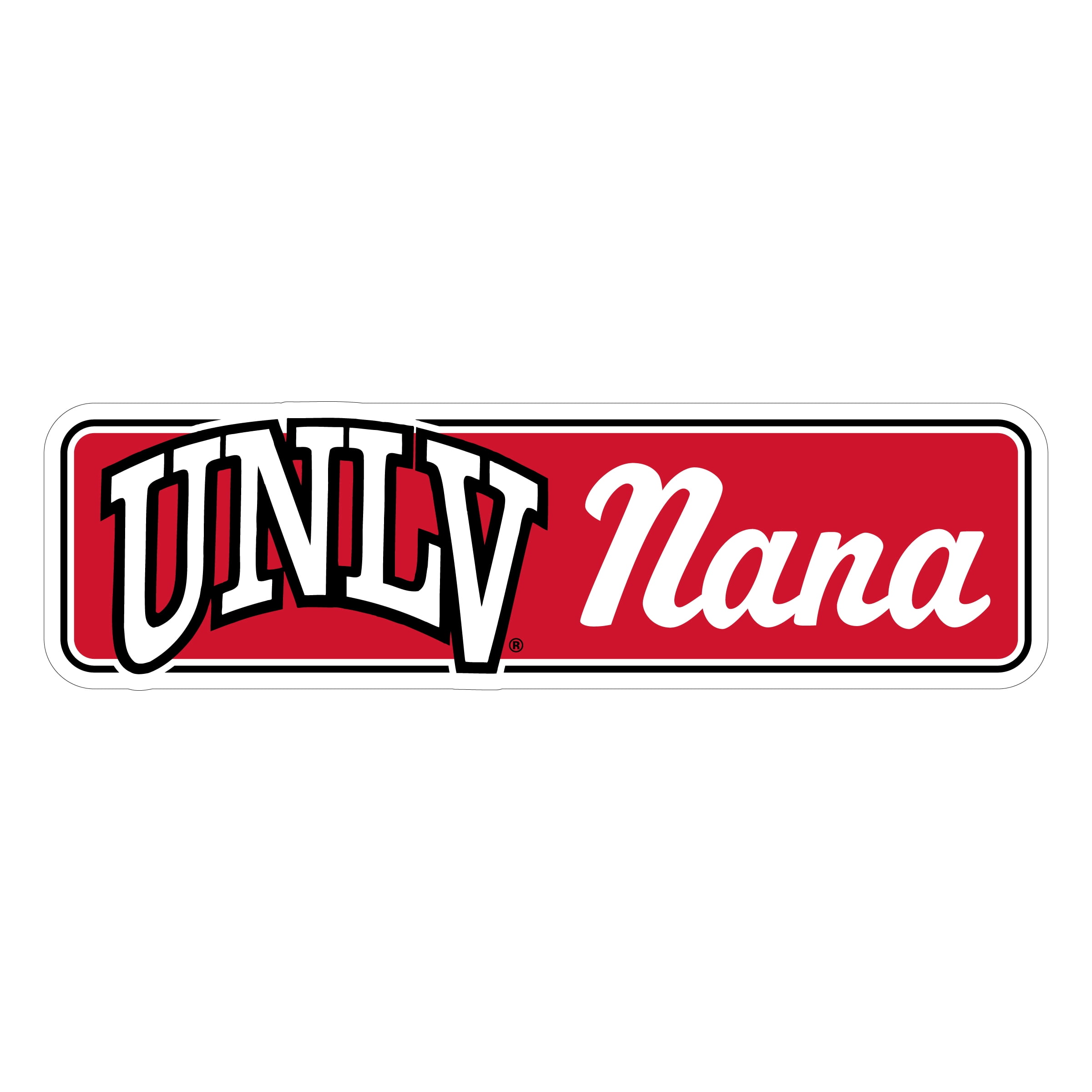 UNLV Rebels Proud Nana Die Cut Decal Officially Licensed Collegiate ...