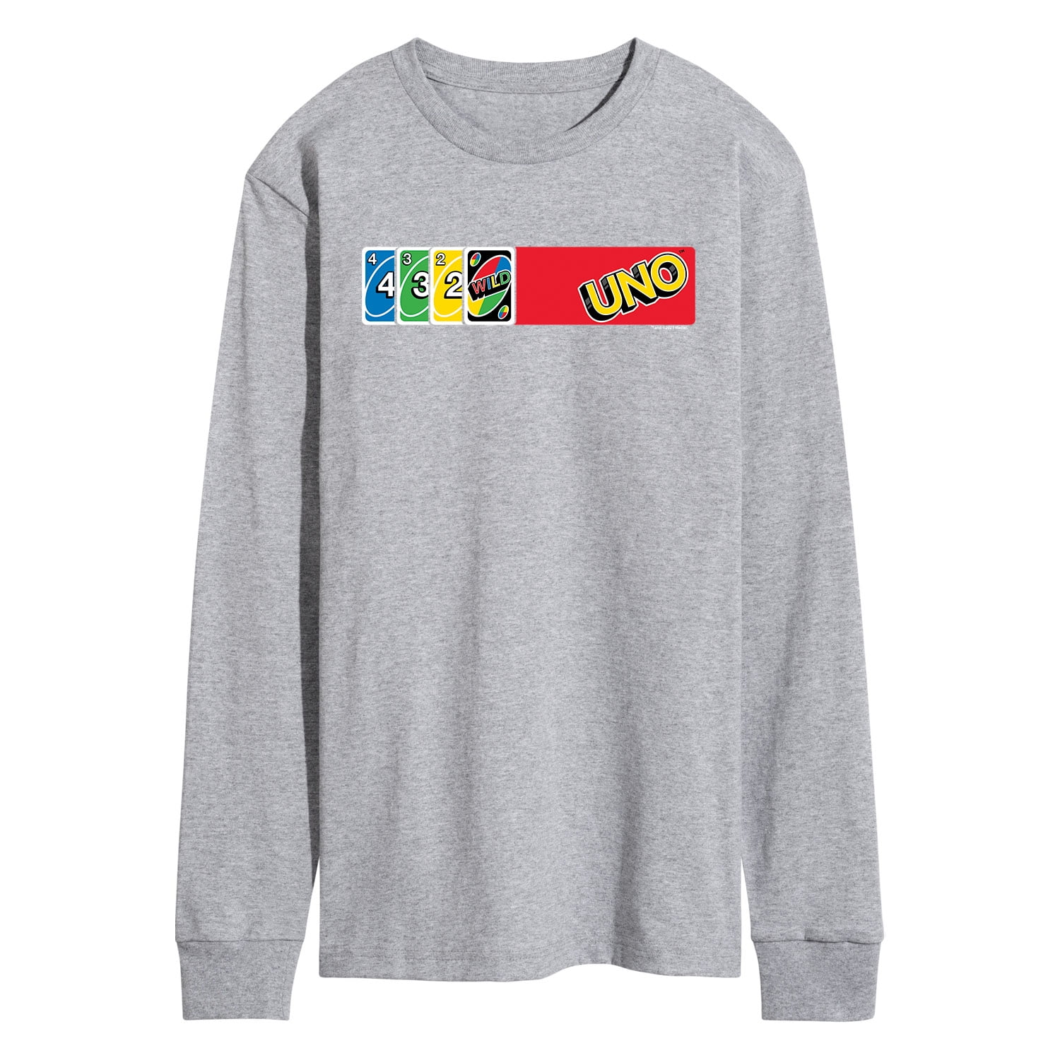 UNO - Card Spread - Men's Long Sleeve T-Shirt - Walmart.com