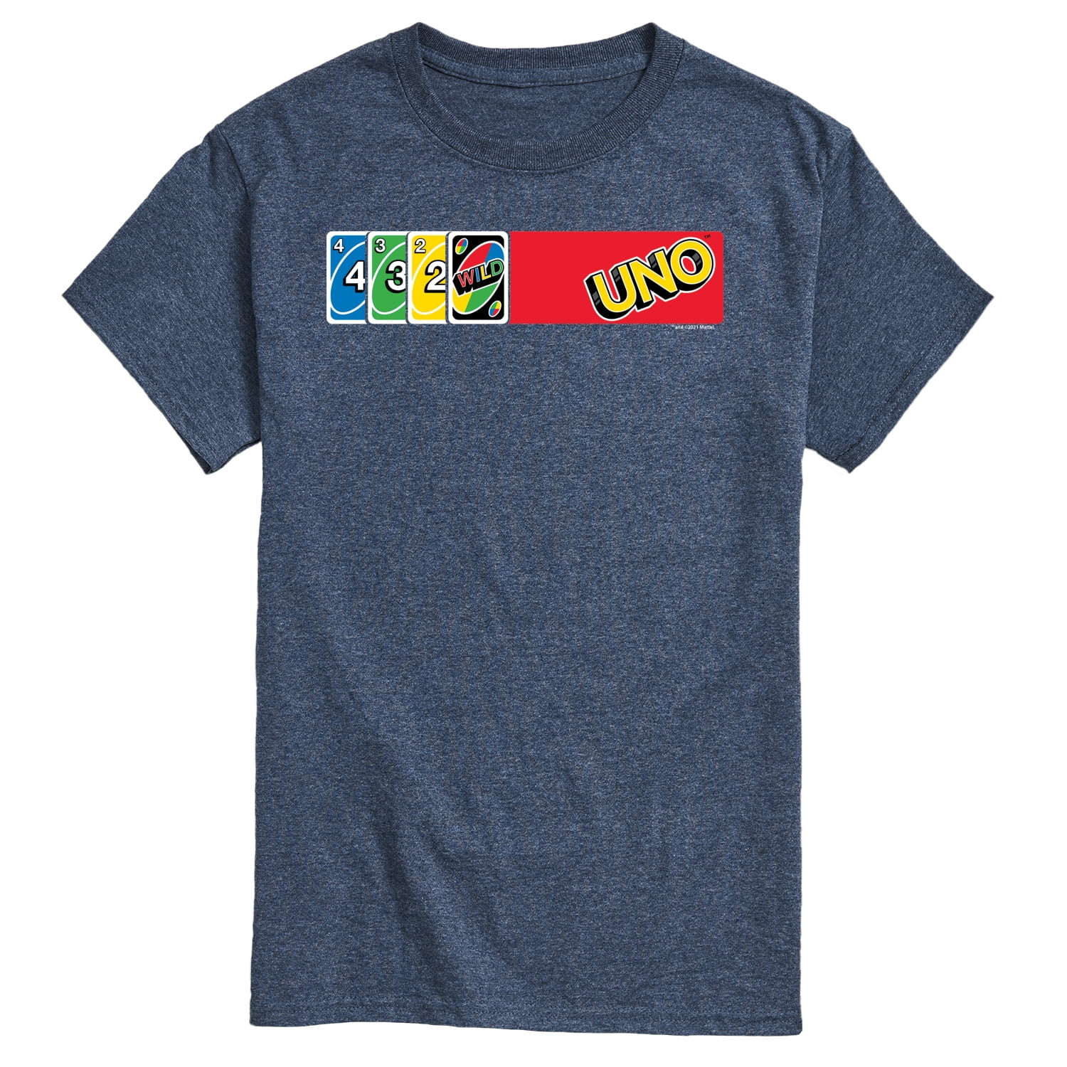 UNO - Card Spread - Men's Short Sleeve Graphic T-Shirt - Walmart.com