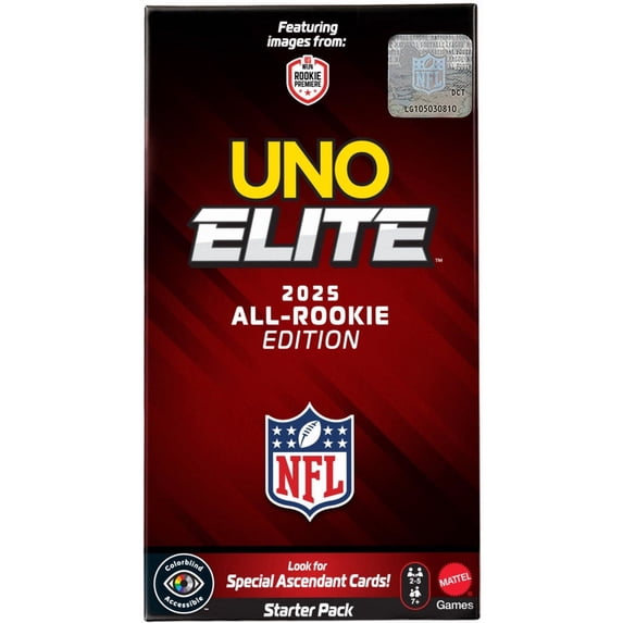 UNO Elite NFL 2025 All-Rookie Edition Football Starter Pack - Walmart.com