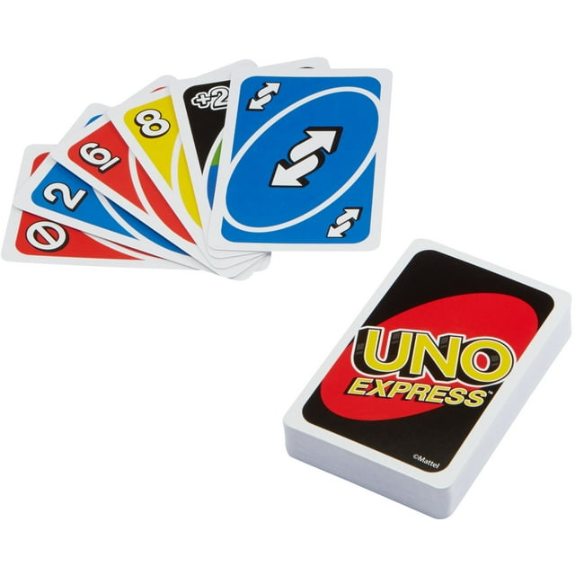 UNO Express Card Game by Mattel - Walmart.com