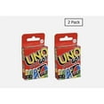 UNO GO! Mini Deck, 2 Pack Pocket-Sized Card Game for Kids & Adults ...