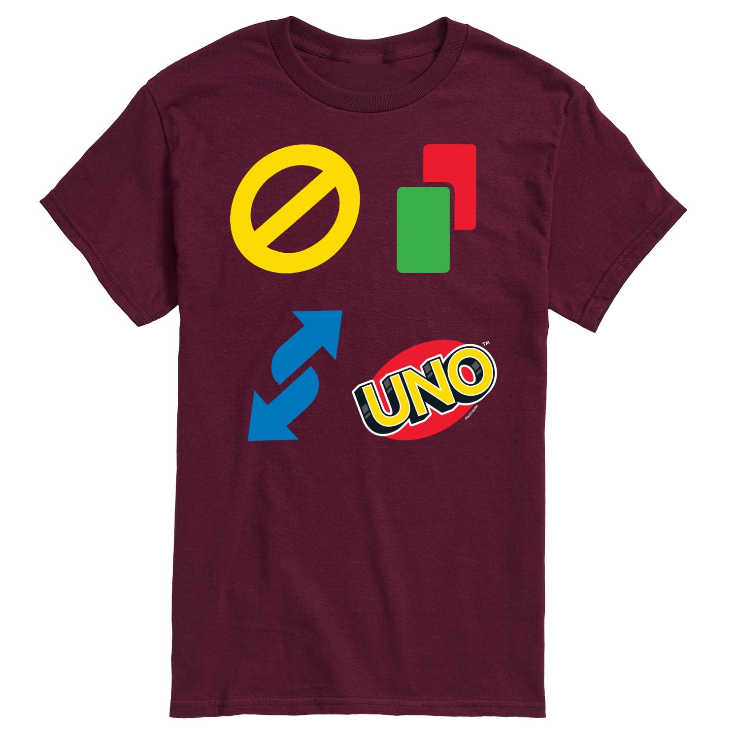 UNO Icons - Men's Short Sleeve Graphic T-Shirt - Walmart.com