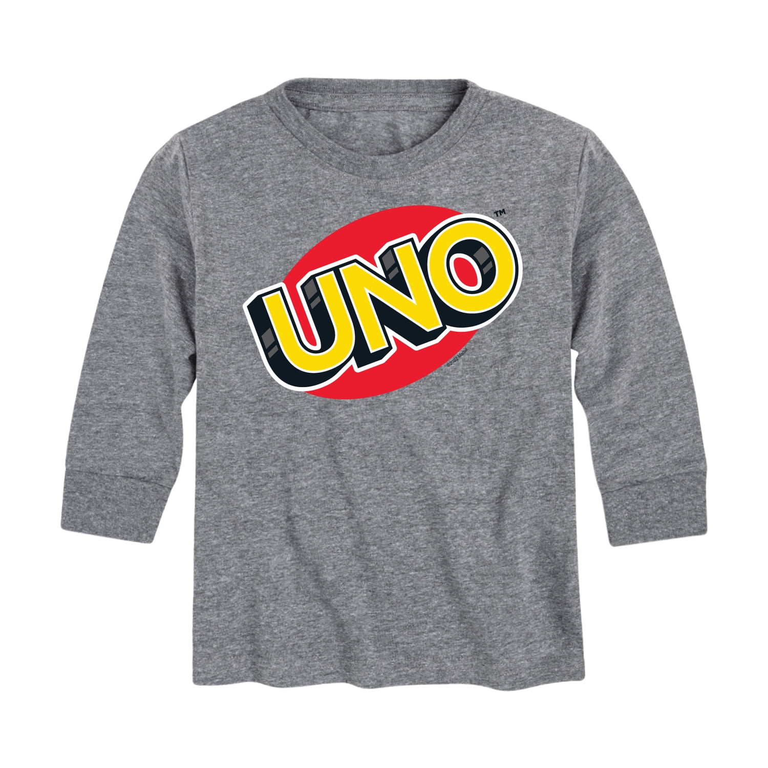 UNO Logo - Toddler And Youth Long Sleeve Graphic T-Shirt - Walmart.com