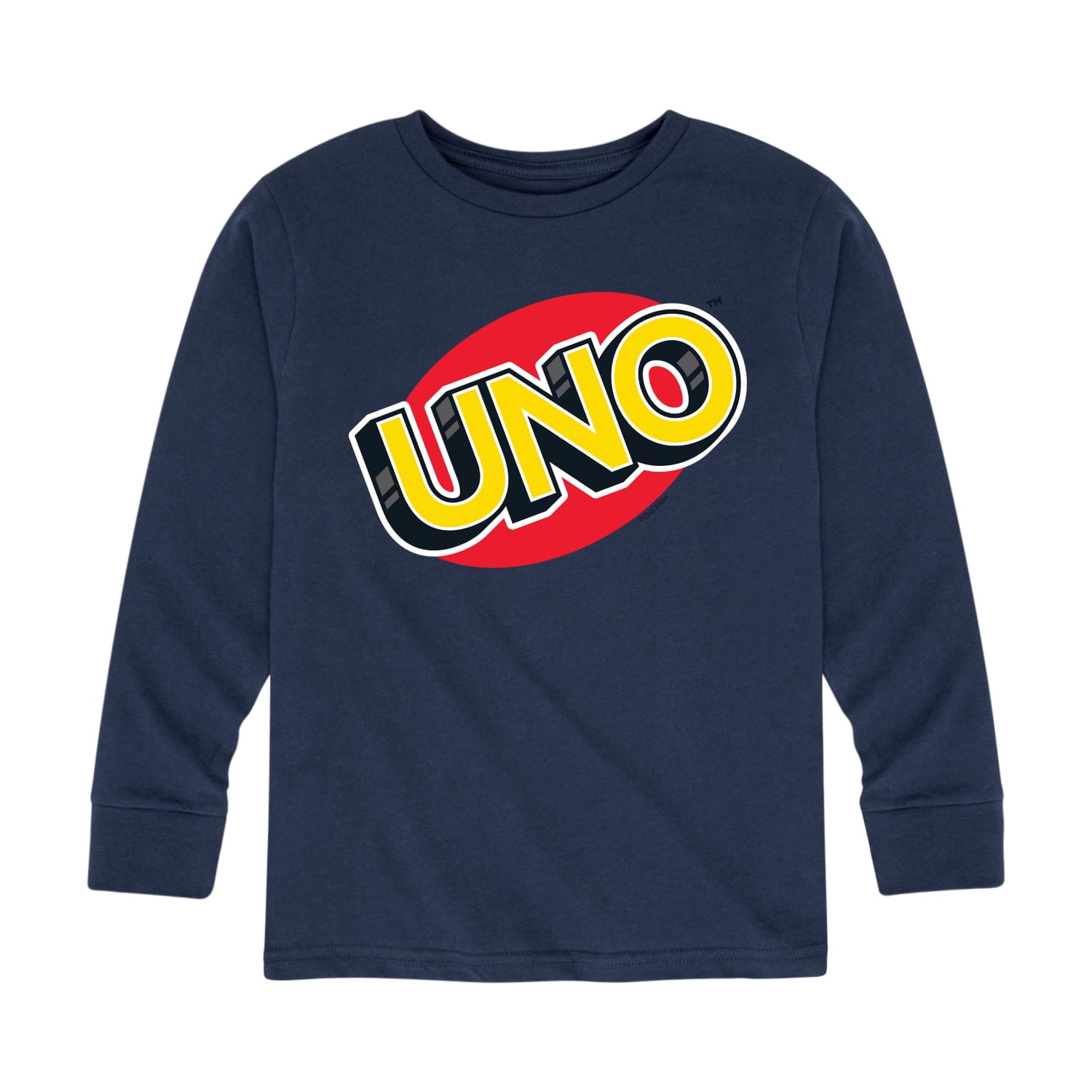 UNO Logo - Toddler And Youth Long Sleeve Graphic T-Shirt - Walmart.com