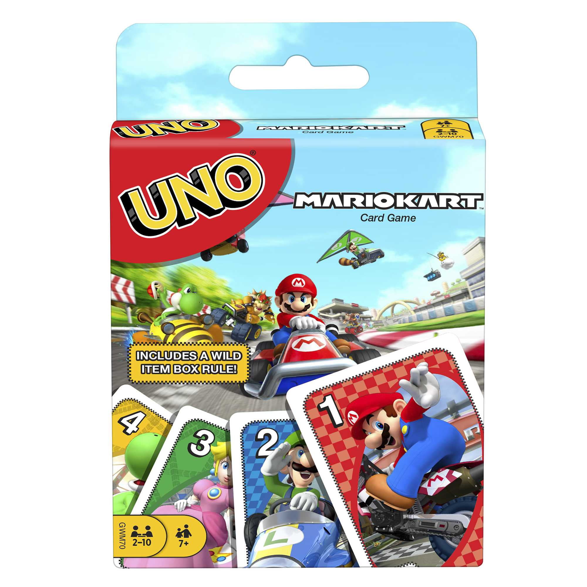 UNO, Mario Kart Card Game, Special Rule, 2-10 Players - Walmart.com