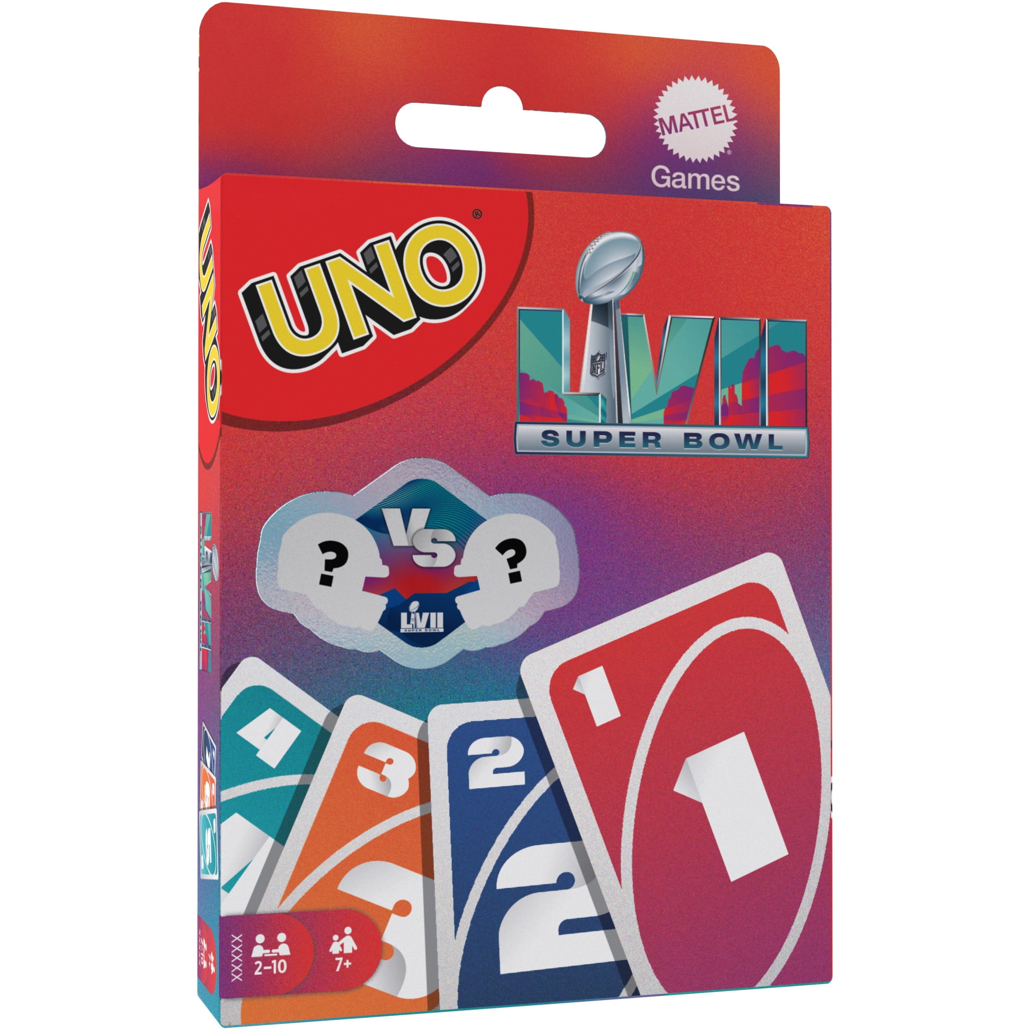 UNO NFL LVII Card Game for Kids, Adults, Family & Game Night with ...