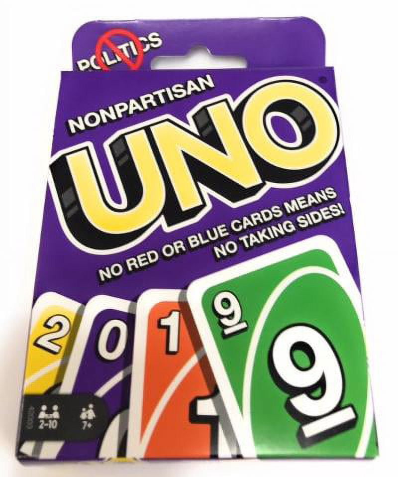 UNO NONPARTISAN by Mattel - Walmart.com
