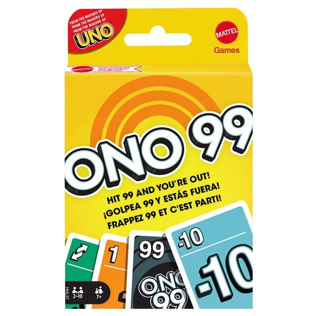 UNO ONo 99 Card Game - Walmart.com