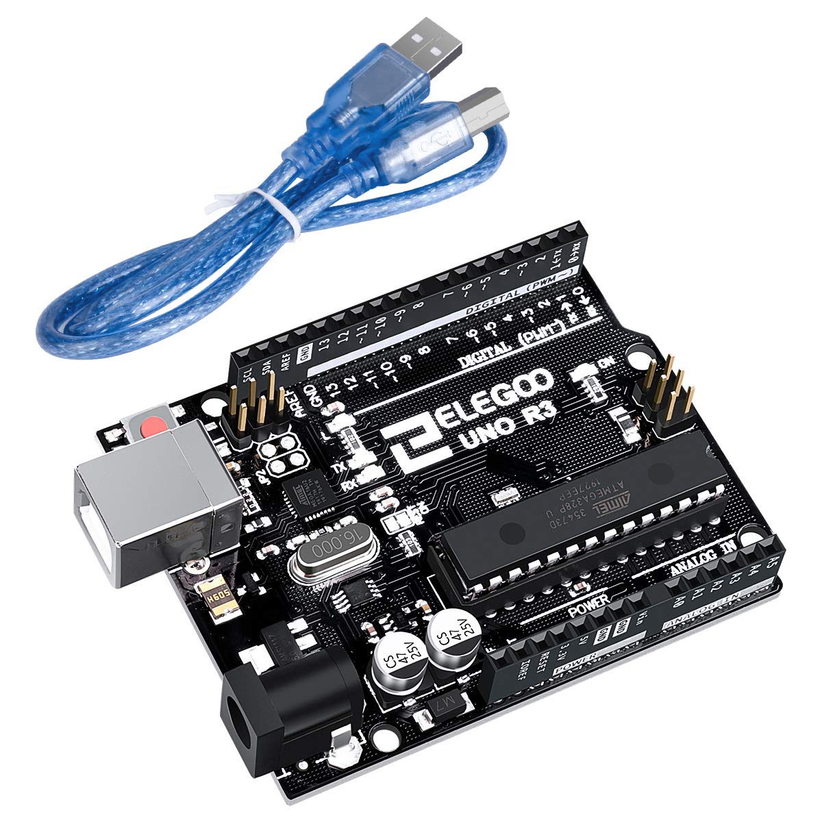 Uno R3 Board Atmega328p With Usb Cablearduino Compatible For Arduino