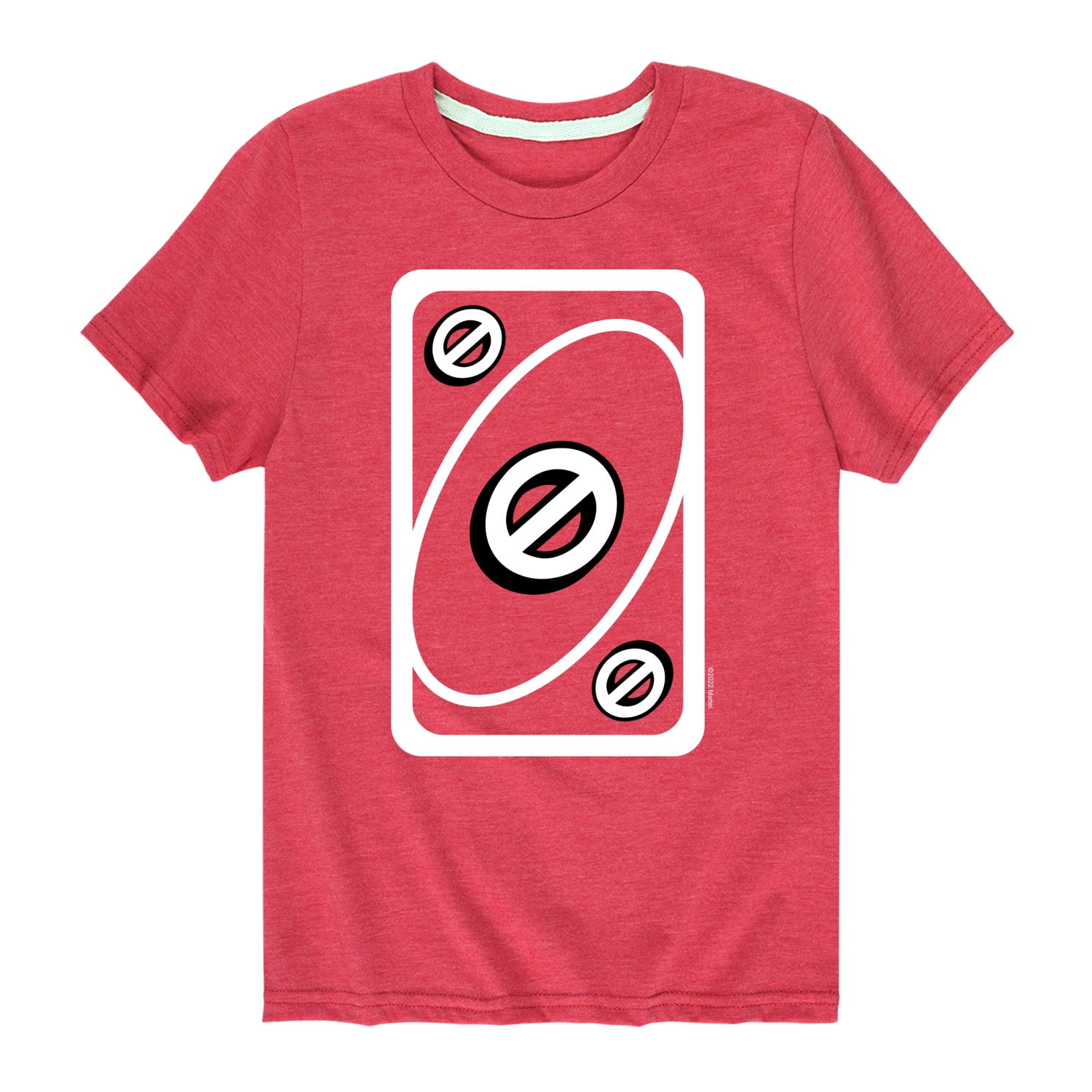 UNO Red Skip Card - Toddler And Youth Short Sleeve Graphic T-Shirt ...