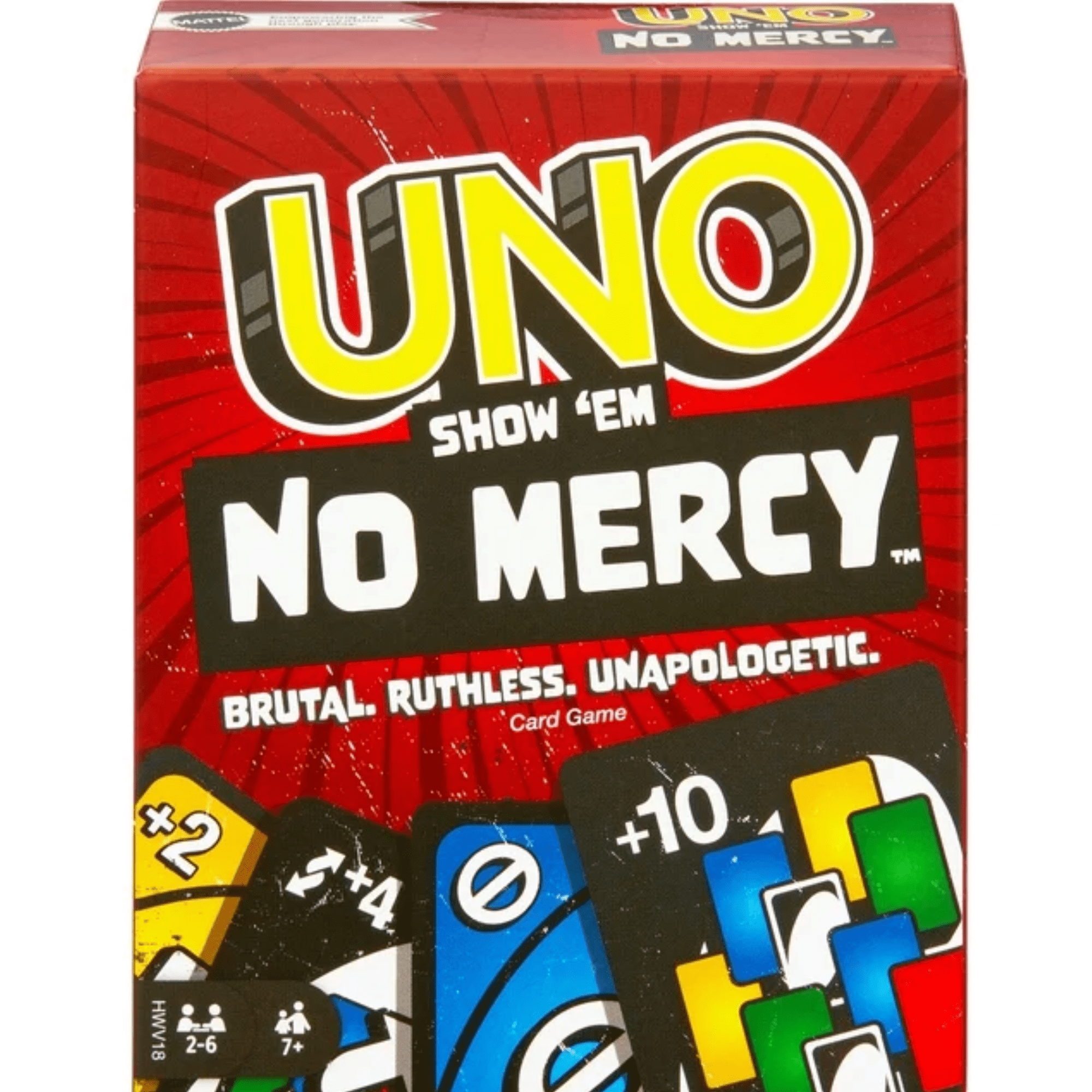UNO Show ‘em No Mercy Card Game for Kids, Adults & Family Night ...