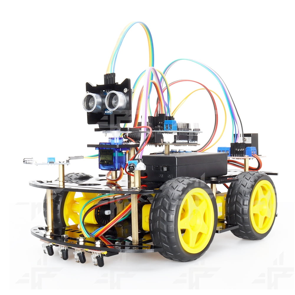 Uno Smart Robot Car Kit For Arduinocompatible With Arduino Idediy