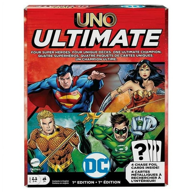 UNO Ultimate DC Edition Card Game - Walmart.com