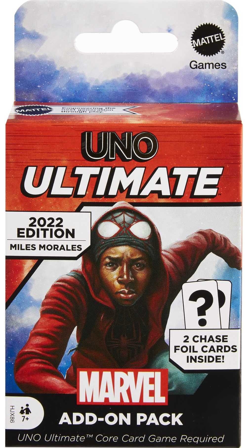 UNO Ultimate Marvel Add-On Pack with Collectible Scarlet Witch Deck ...