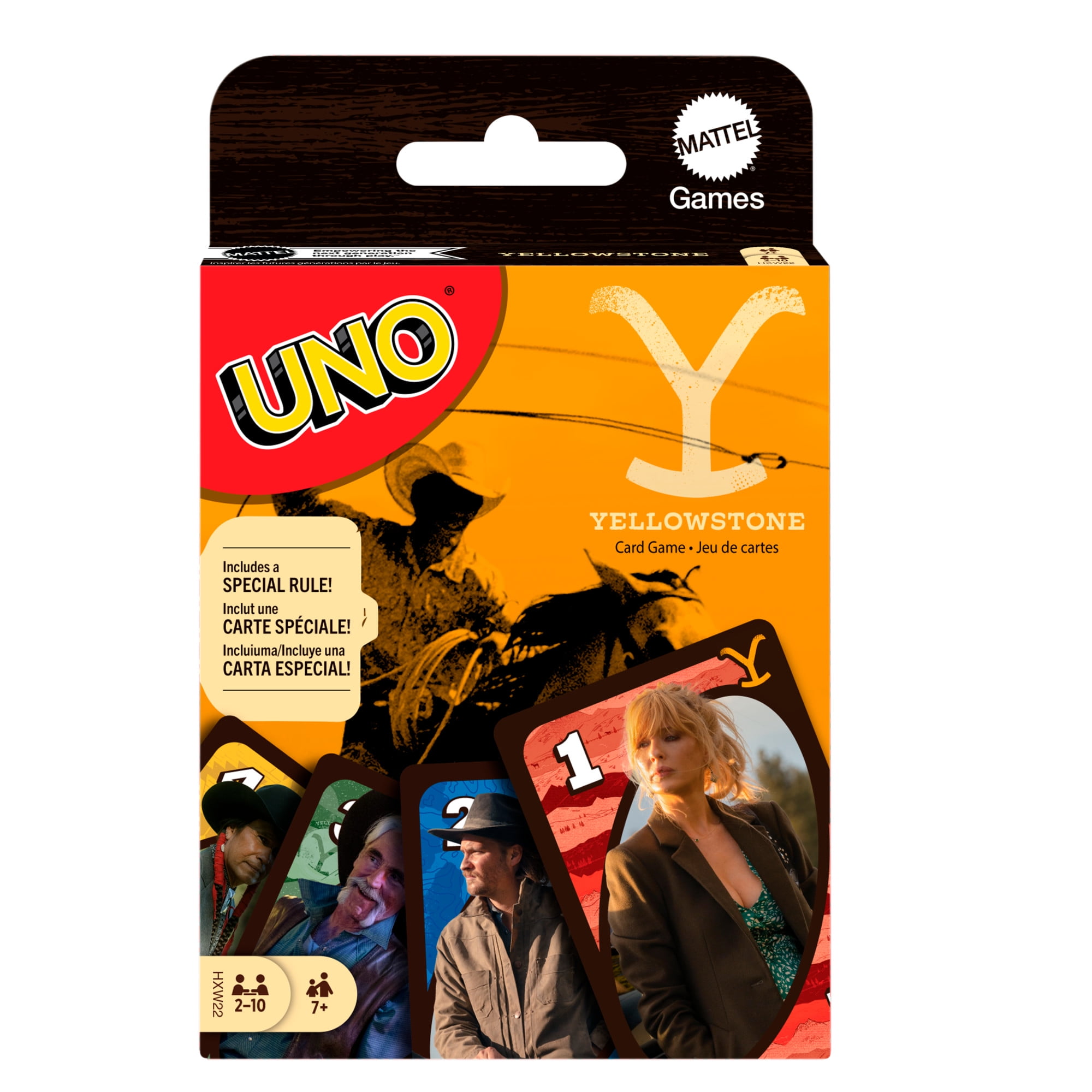UNO Yellowstone Themed Card Game for Kids & Adults, Inspired by TV Show ...