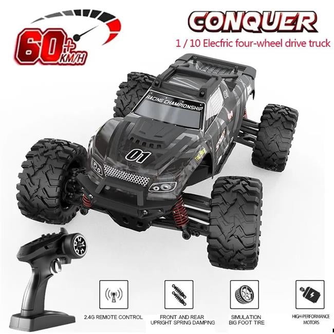 UNO1RC NM61804 1-10 60 KMPH 4WD RC Car Off Road Professional 2.4G High ...