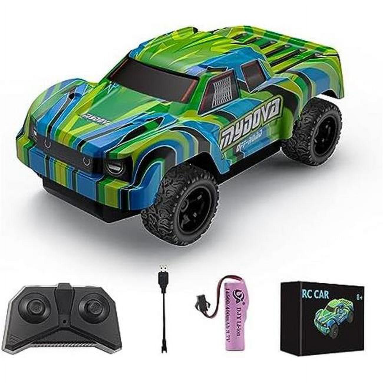 UNO1RC 1-24 Scale Remote Control Truck - 2.4Ghz Rechargeable Race Cars ...