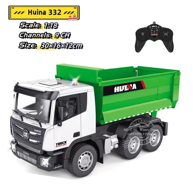 UNO1RC NM60250 332 1-18 RC Tipper Truck Remote Control Simulation ...