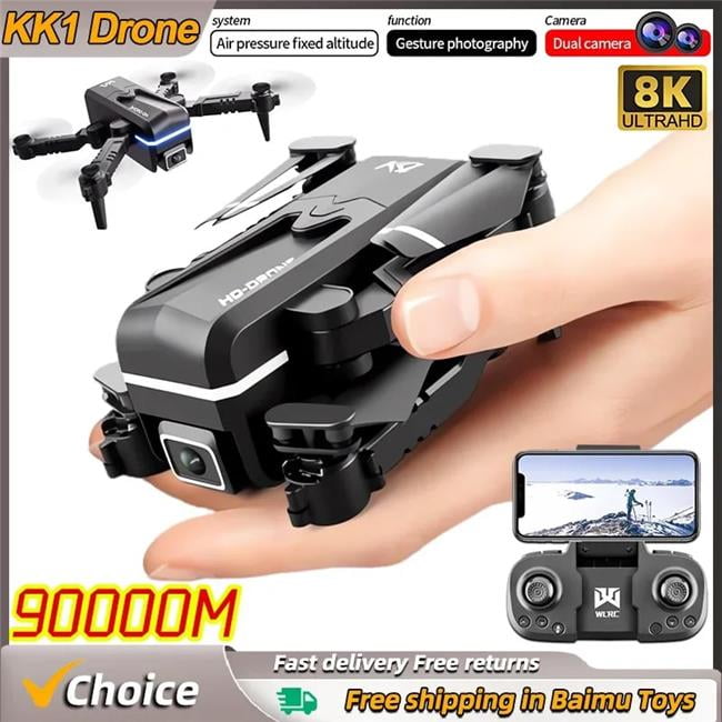 UNO1RC 5G GPS RC Drone 8K Professional 4K HD Dual Camera Wi-Fi FPV One Key Auto Return ...