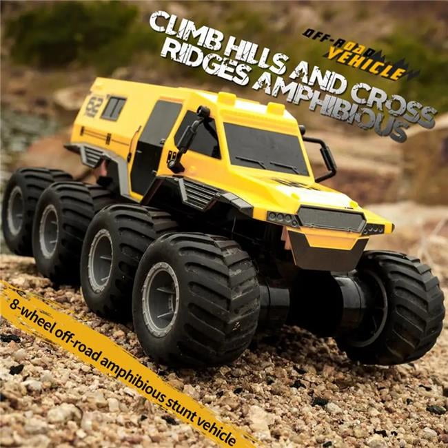 UNO1RC NM59035 8-Wheel 2.4G Amphibious Off-Road Climbing Remote Control ...