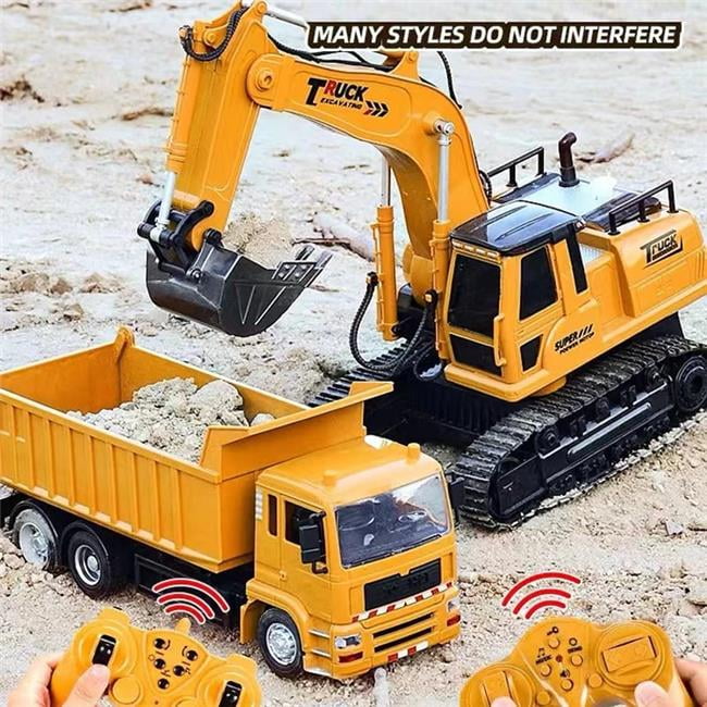 UNO1RC NM60217 Alloy Remote Control Excavator Mini RC Excavator Model 5 ...