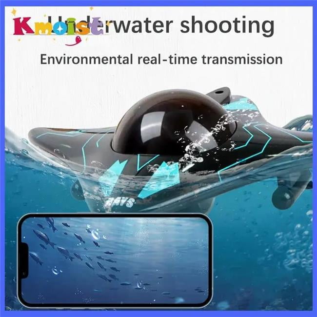 UNO1RC NM58293 Boat Submarine with Camera Underwater 6 Channel Remote ...