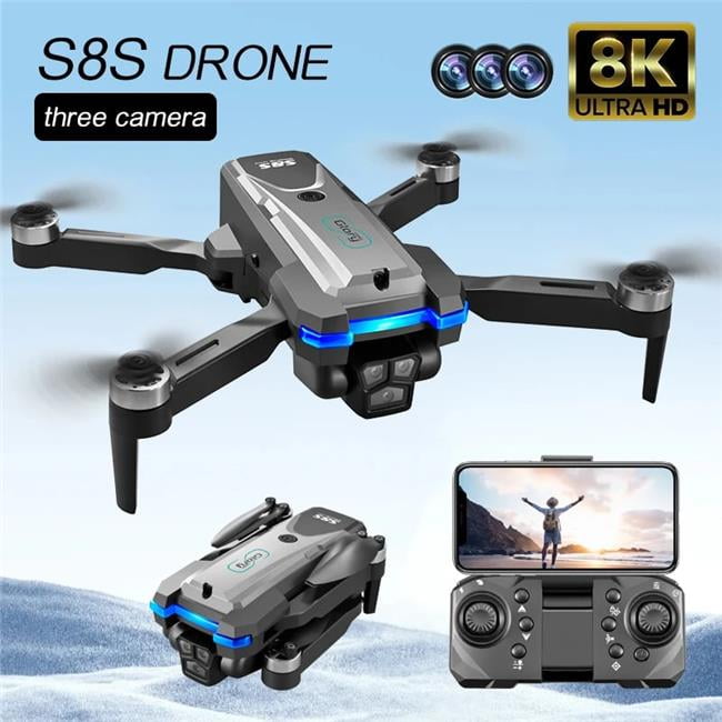UNO1RC Brushless Motor Optical Flow Three Camera Electric Lens Aircraft ...