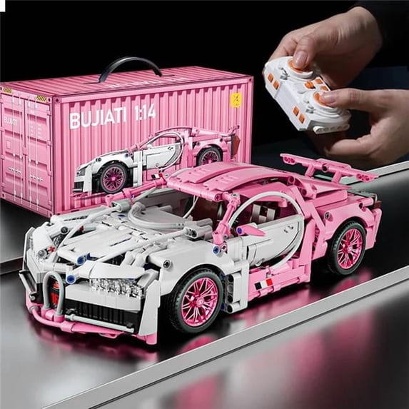 UNO1RC NM58643 Building Blocks Roadster RC Tech Racing 1-14 DIY ...