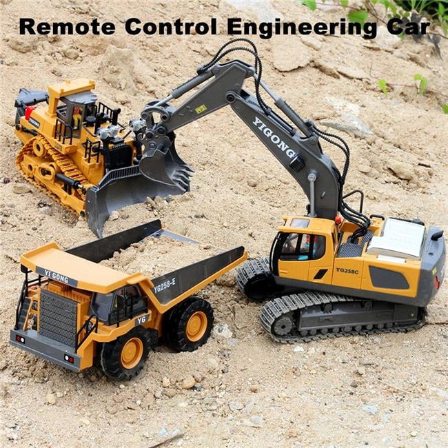UNO1RC NM58730 Control Engineering Car Excavator Bulldozer Dump Truck ...
